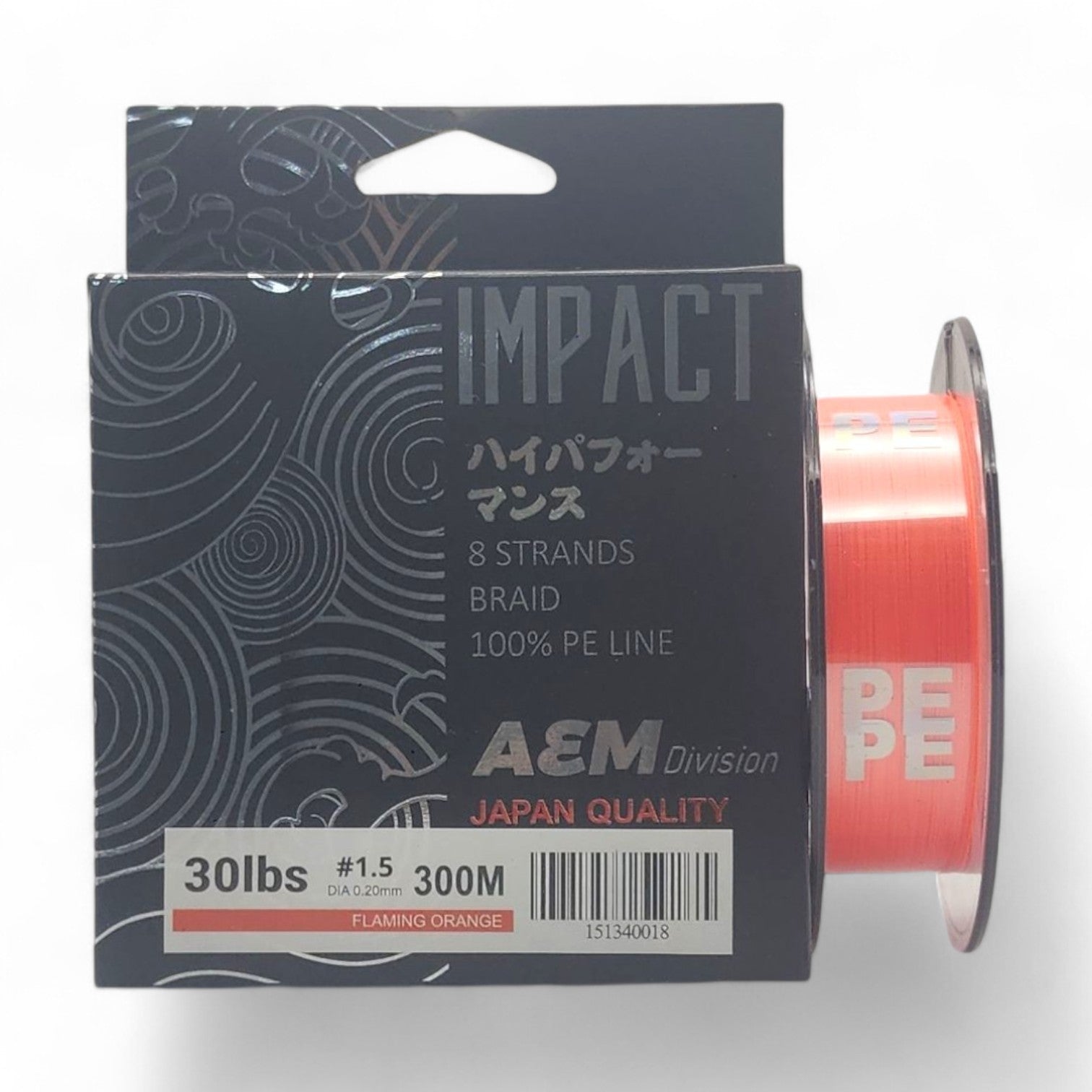 AEMD IMPACT X8PE 300m – Revvate Reels