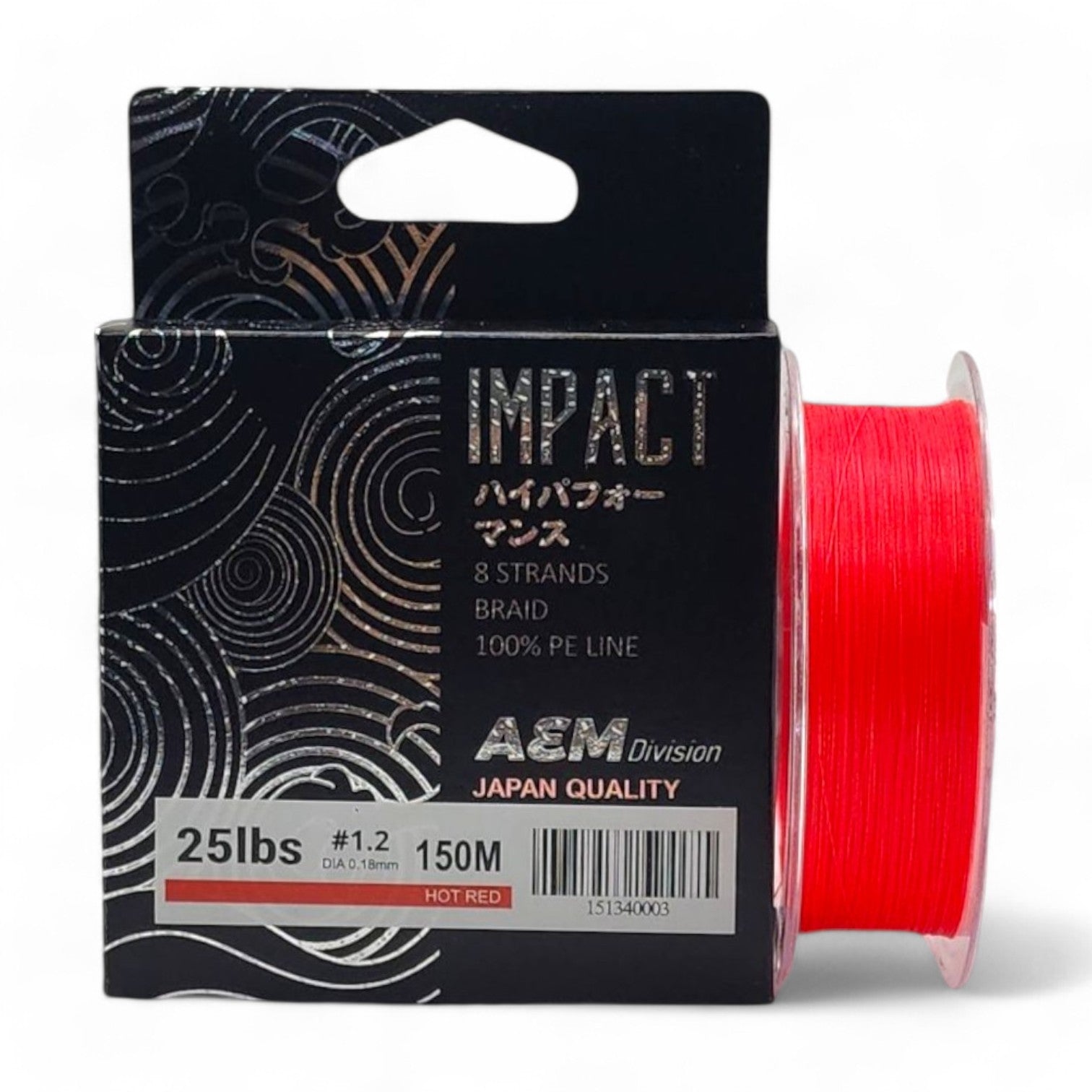 AEMD IMPACT X8PE 150m – Revvate Reels